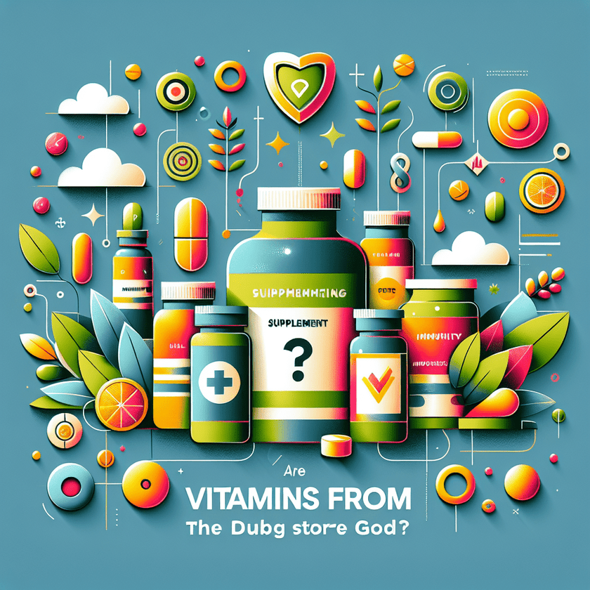 Are vitamins from the drugstore good? – Topvitamine