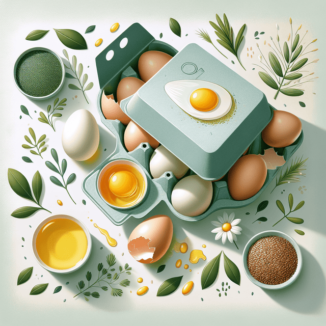 How much omega 3 is in an egg? – Topvitamine